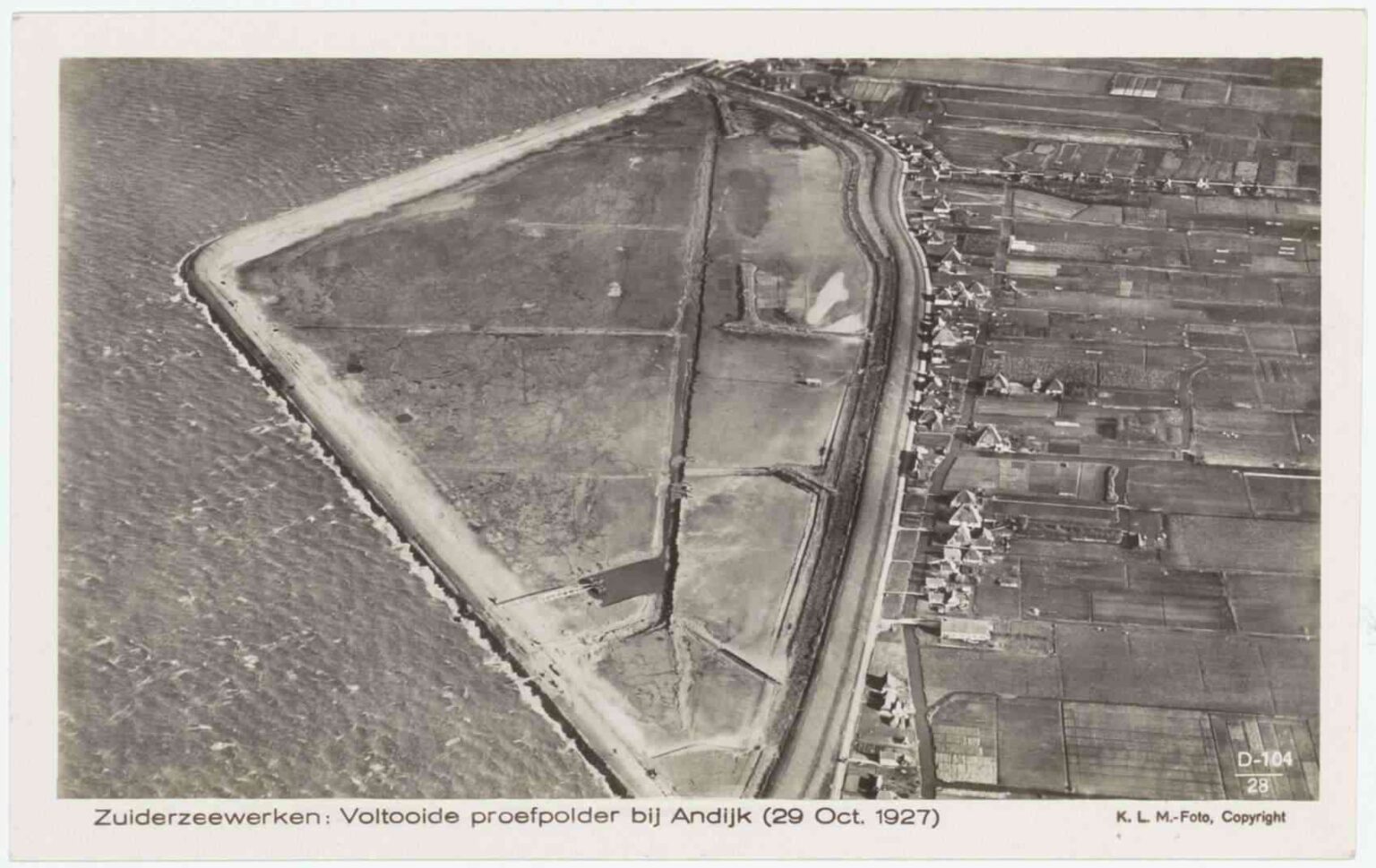 De proefpolder van Andijk: het stille begin van de Zuiderzeewerken ...
