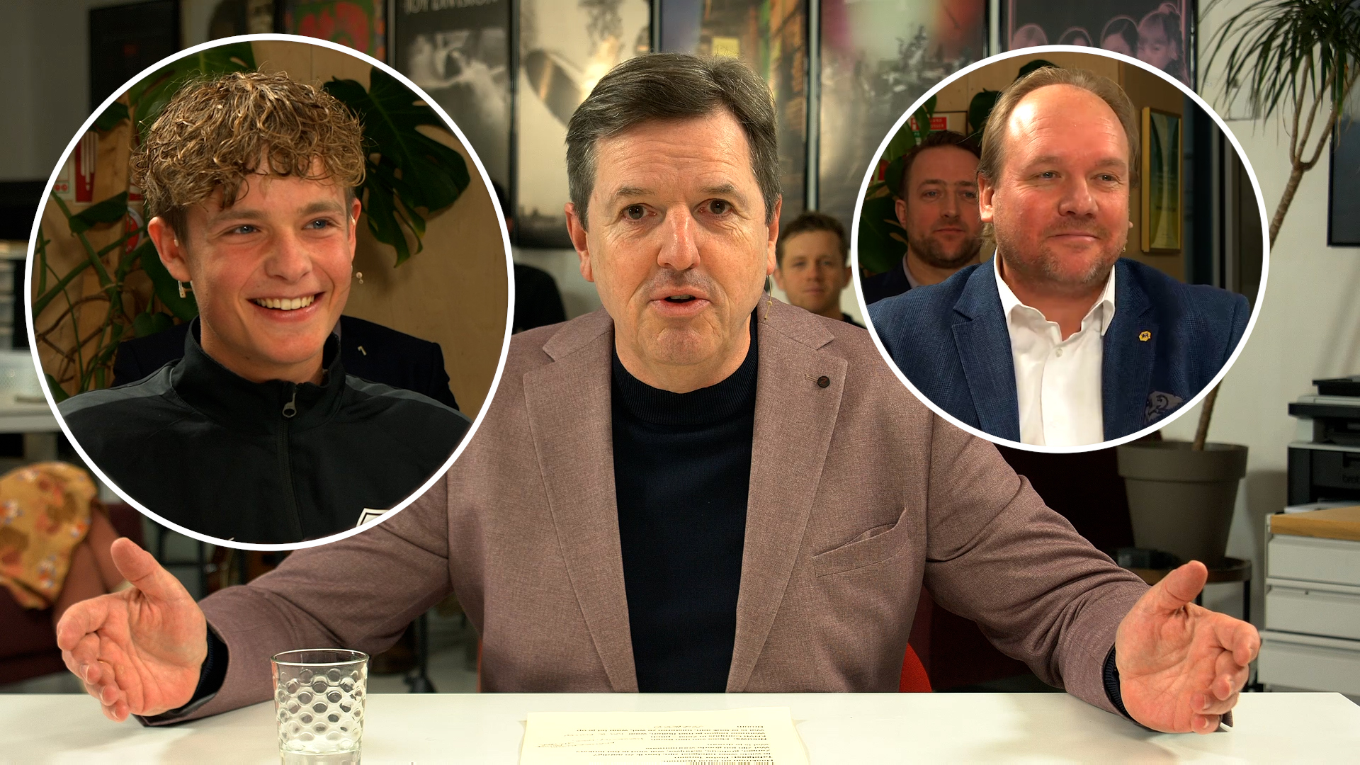 De Tafel van Knook: met onder andere Mees van den Bergh, Bart Krijnen en Arjan Boon ...